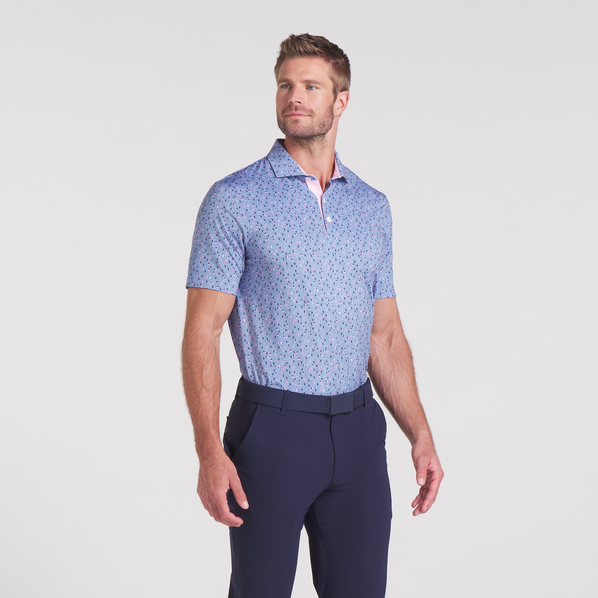 AP Tea Time Golf Polo – COBRA Golf